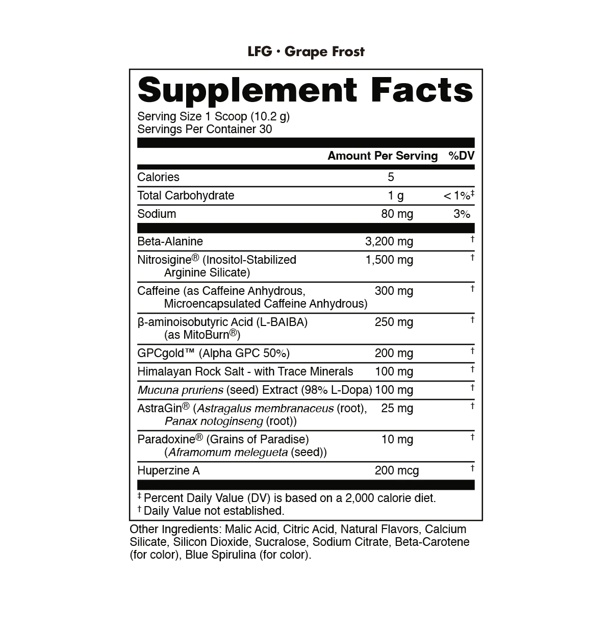 LFG Burn | Best Thermogenic Pre Workout for Weight Loss - Bucked Up